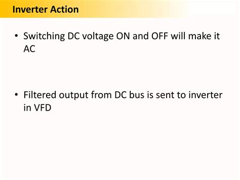 What Is Variable Frequency Drive How It Works PPTX