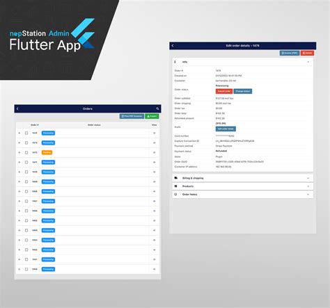 Nopstation 1 Ecommerce Solution Provider Flutter Admin Mobile App