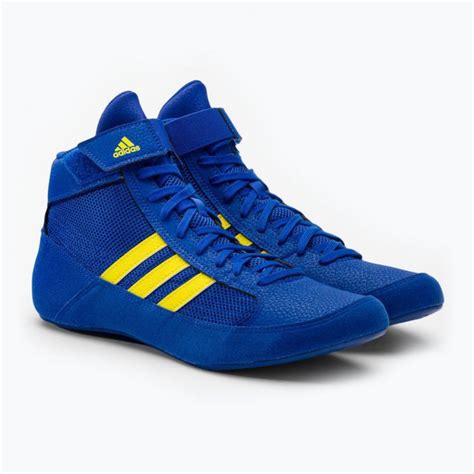 Борцовки Adidas Детские Havoc Синие купить в интернет-магазине MMAWear
