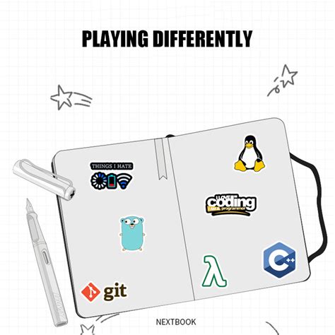 50 Pcs Programming Sticker Technology For Programs Grandado