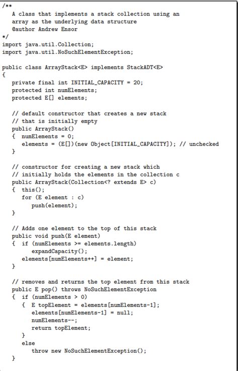 Solved Exercise 31 Inefficient Stack Implementation