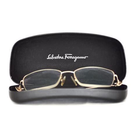 Salvatore Ferragamo Sf2132r Logo Eye Glass Frames For Prescription Lenses Italy Quiet West