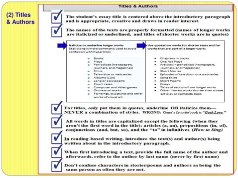 Ppt Mla Conventions Powerpoint Presentation Free Download Id6037601