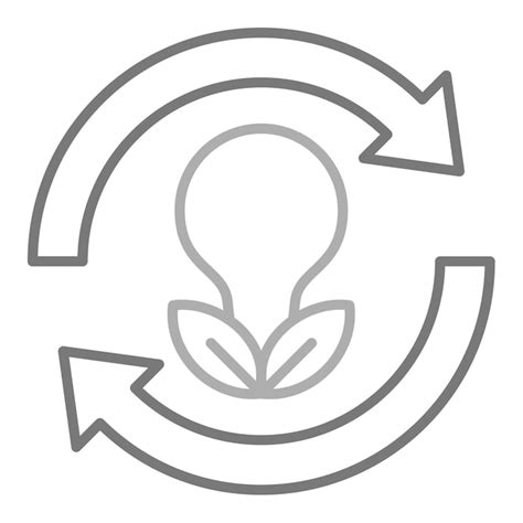 Premium Vector Renewable Icon