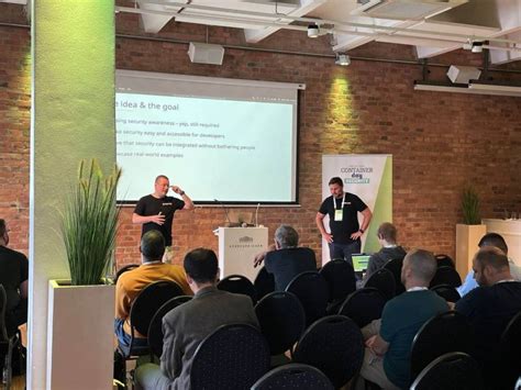 Containerdays On Linkedin Cdsecurity Cds24 Containerdays