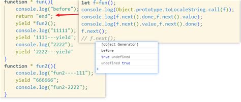 Es6 Generator Functions