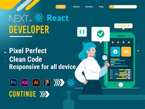 React Or Nextjs Beautiful And Dynamic Website And Clean Code Upwork