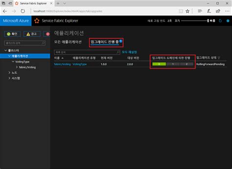 Azure의 Service Fabric에서 Net 앱을 신속하게 만들기 Azure Service Fabric