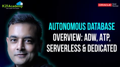 autonomous database overview adw atp serverless and dedicated