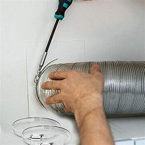 ท่อลมระบายอากาศ 4 นิ้ว 6 นิ้ว 8 นิ้ว ท่ออ่อน ท่อยืดหยุ่นท่อเฟล็กซ์อ่อน ท่อดูดควัน ท่อดูดอากาศ