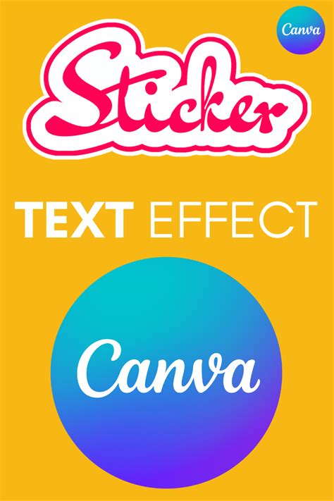 Canva Text Effect Canvas Learning Graphic Design Tips Canvas Designs