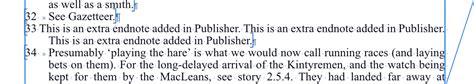 Endnote Formatting Not Working ARCHIVE Other New Bugs And Issues In