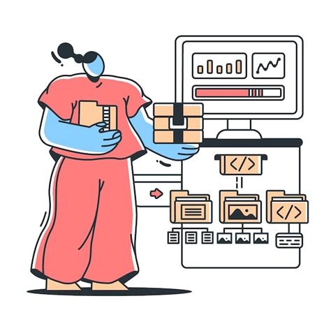 Data Extraction Concept Illustration Vectors And Illustrations For Free Download