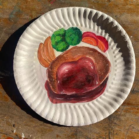 เปิดผลงานนักเรียน ระบายสีอาหารบนจานกระดาษ ที่ทำชาวเน็ตหิวกันเป็นแถว