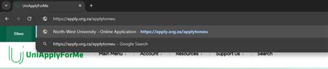 How To Apply Online To The Nwu Uniapplyforme