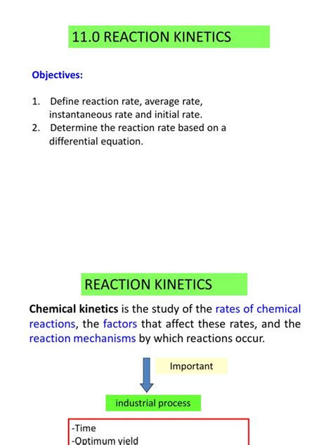 Pdf 11 Reaction Kinetics Dokumen Tips