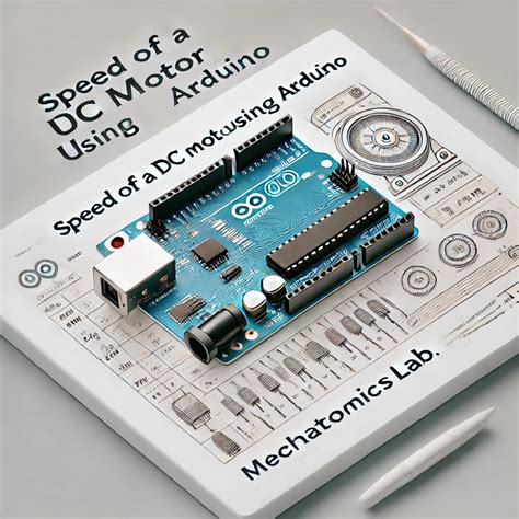 speed of a dc motor using arduino