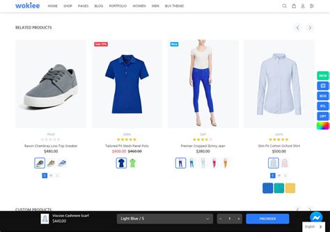Wokiee Theme Multipurpose Shopify Theme Shineapps