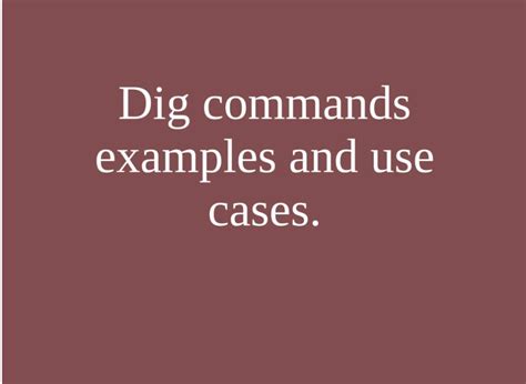 How To Use Dig Command In Linux Linuxlearning Hub Medium
