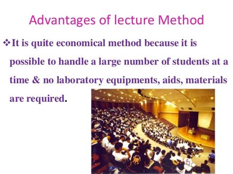lecture method