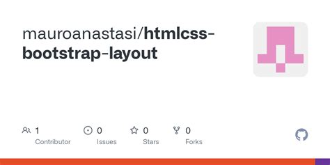Github Mauroanastasi Htmlcss Bootstrap Layout