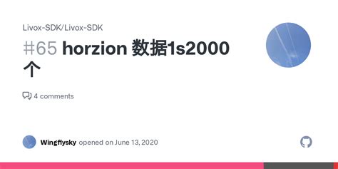 Horzion 数据1s2000个 · Issue 65 · Livox Sdklivox Sdk · Github