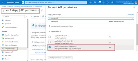 Automation Allow Azure Registered App To Update Its Own Credentials Stack Overflow