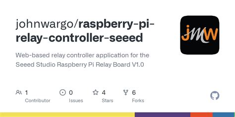 Github Johnwargo Raspberry Pi Relay Controller Seeed Web Based Relay Controller Application