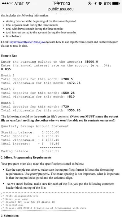 Solved Oo At T Public Asu Edu Asu Cse Chegg