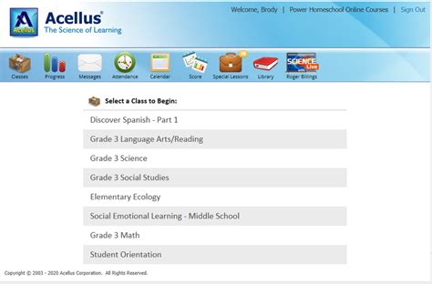 Power Homeschool Formerly Acellus