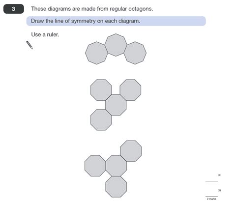 Ks2 Sats Maths Lines Of Symmetry Past Paper Questions Piacademy