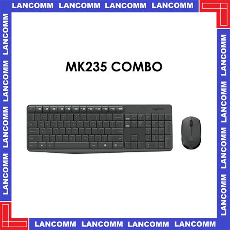 Logitech Mk235 Wireless Keyboard And Mouse Set Logitech Malaysia Warranty Shopee Malaysia