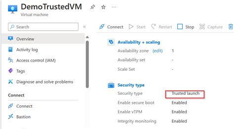 Virtual Machine Error At The Moment To Create Azure Vm Wit Trusted