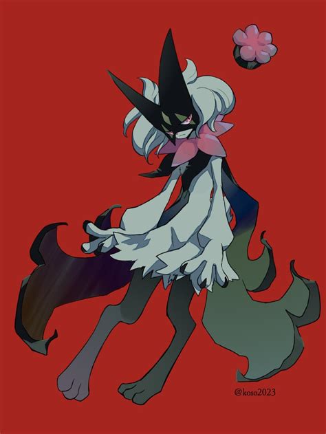 Meowscarada Pokemon Drawn By Koso Danbooru