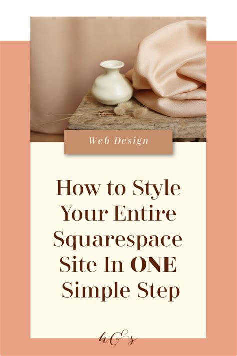 How To Style Your Entire Squarespace Site Using ONE Simple Step Hart Soul Co Squarespace
