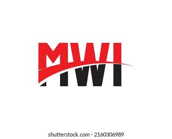 Mwi Letter Initial Logo Design Vector Stock Vector Royalty Free Shutterstock