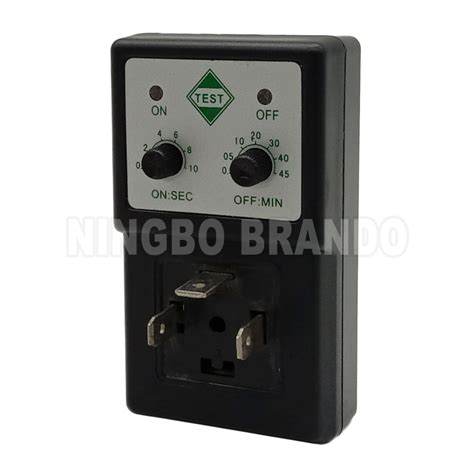 Time Control Solenoid Valve Electronic Digital Cyclic Timer For Air Compressor Auto Drain Valve