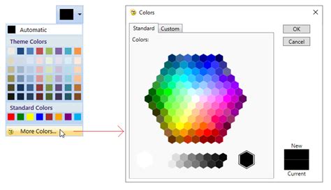 Working With Colorpickerpalette In Wpf Syncfusion