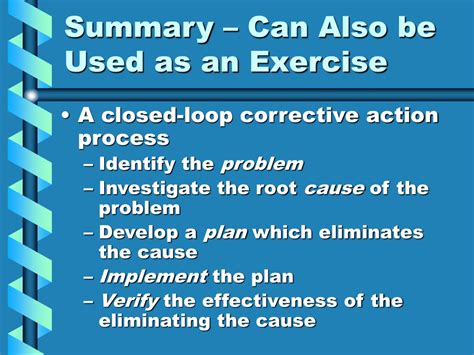 Ppt Closed Loop Corrective Action In Operations Management Powerpoint Presentation Id9379518
