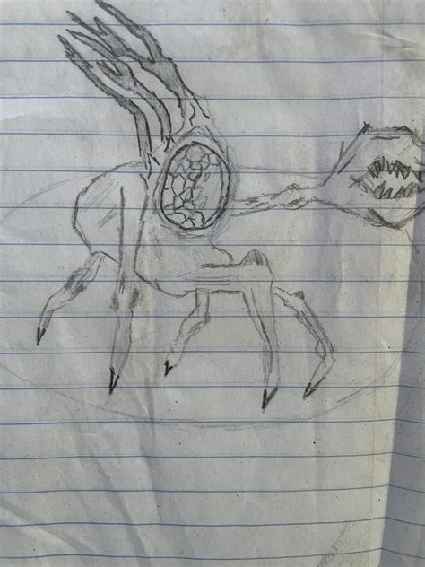 Drawing I Made In My Psychotic Journal 10 Years Ago R