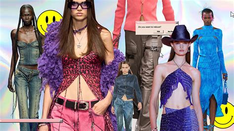 Y2k Fashion Trends On The Catwalk Glamour Uk