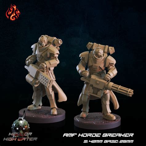3d Printable Amf Horde Breakers By Crippled God Foundry