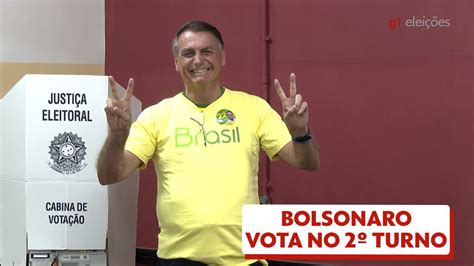 Vídeo Jair Bolsonaro Vota Na Zona Oeste Do Rio Eleições 2022 G1