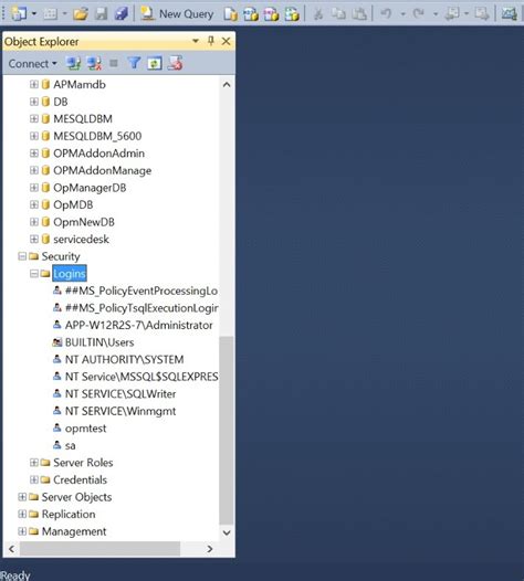 MSSQL配置 OpManager帮助手册