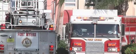 Firefighters Extinguish Flames At Fort Myers Retirement Community