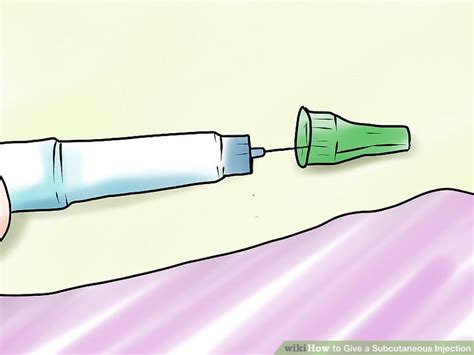 How To Give A Subcutaneous Injection With Pictures WikiHow