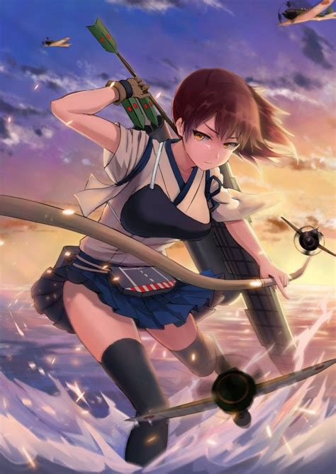 Pin By J Rock On Kancolle Kaga Kantai Collection Anime Character Design Anime