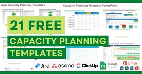 Free Capacity Planning Excel Template Totally Free Printables