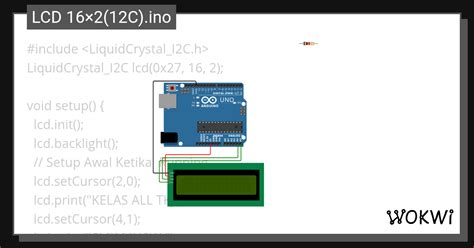 LCD 162 12C Ino Wokwi ESP32 STM32 Arduino Simulator LCD 162 12C Ino Wokwi ESP32 STM32 Arduino Simulator