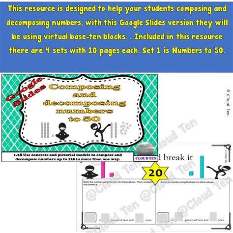 Composing And Decomposing Numbers In Google Slides Made By Teachers